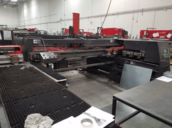 Amada MP1225NJ Loader in Cerritos, CA, USA