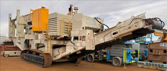 Gebraucht METSO - NORDBERG Mobile Brechanlage mit Backenbrecher C125 ...