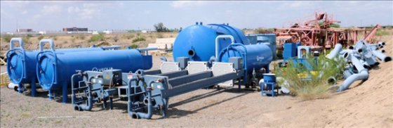 UNUSED 3,500 GPM MERRILL CROWE Gold Recovery Plant, designed to treat ...