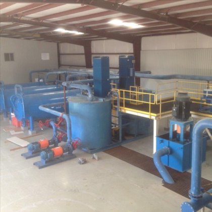 UNUSED 3,500 GPM MERRILL CROWE Gold Recovery Plant, designed to treat ...