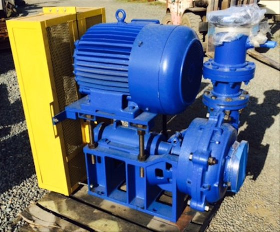 ASH 5 x 4 SRH Pump with 60 HP motor