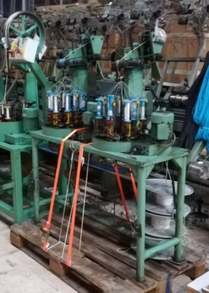 2000 zL002 Coiler and 4 braiding machines RATERA in Barcelona, Spain