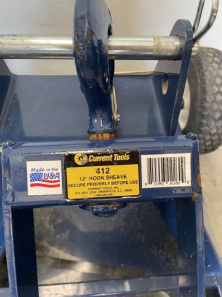 Current Tools Model 8091 Mobile Carriage with Current Tools 412 12 ...