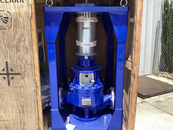 Flowserve Vertical In-line Overhung API Process Pump. 6PVXM 14-14F. WEG ...