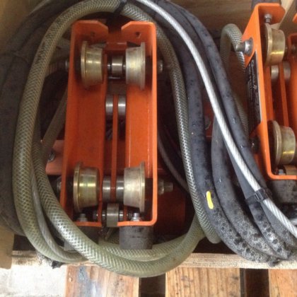 Gleason Reel Festoon System. PDQ-300 X 5 Pcs. With Control Box And Wire ...