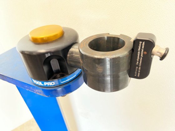 ToolPro ISO 50 Tool Holder on stand in Aiken, SC, USA