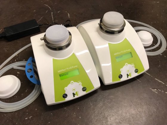 Millipore Milliflex Plus MXPPLUS02 - Dual Vacuum Pumps with Filtration ...