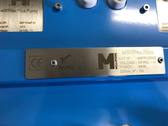 Millipore Milliflex Plus MXPPLUS02 - Dual Vacuum Pumps with Filtration ...