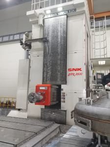 2014 SNK BFR-3500 CNC Ram Type Floor Type Boring Machine in South Korea