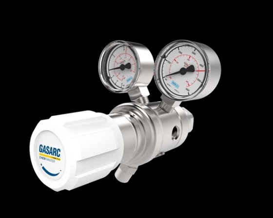 Chem Master Multi-stage Cylinder Regulator - Up To Grade 6.0 Gas Purity ...