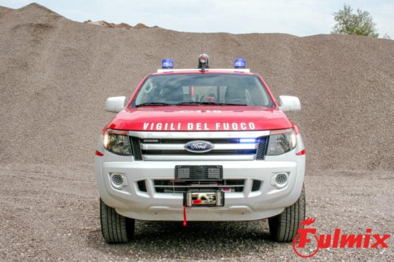 ford ranger forest firefighting in Trento, Italy