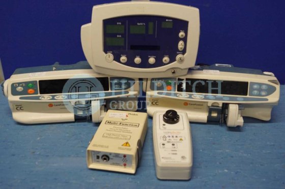 Welch Allyn 53N00 Series Vital Signs Monitor, 2 x Alaris CC Syringe ...