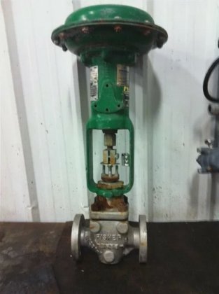 Fisher 1in CL300 Type ED Actuted Globe Valve in Champlain, NY, USA