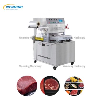 Fully Automatic Modified Atmosphere Vacuum Box Packaging Machine Vacuum ...