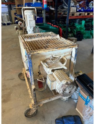 M-tec Duo-Mix Plastering machine in Alicante, Spain