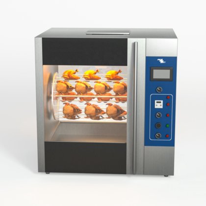 Chinese Electric Commercial Restaurant Roasted Equipment Roaster Oven ...