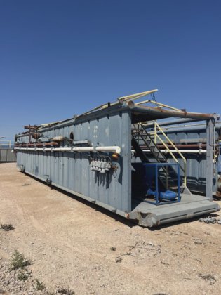 500 Barrel Drilling Rig Mud Pits Tanks in Odessa, TX, USA