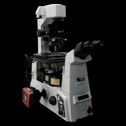 Nikon Eclipse Ti-E Inverted Phase Contrast Fluorescence Motorized Trinocular w/ ThorLabs Package ...