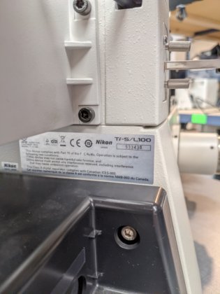 Nikon Eclipse Ti-S Inverted Phase Fluorescence Motorized Trinocular ...