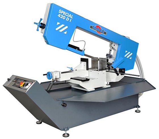 High-performance semi-automatic band saw MACC SPECIAL 420 DI in Riga ...