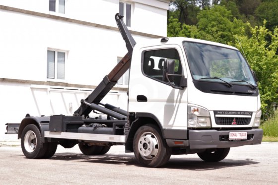 Gebraucht 2007 Mitsubishi Fuso Canter 7C15 Hakengerät Guima Palfinger ...