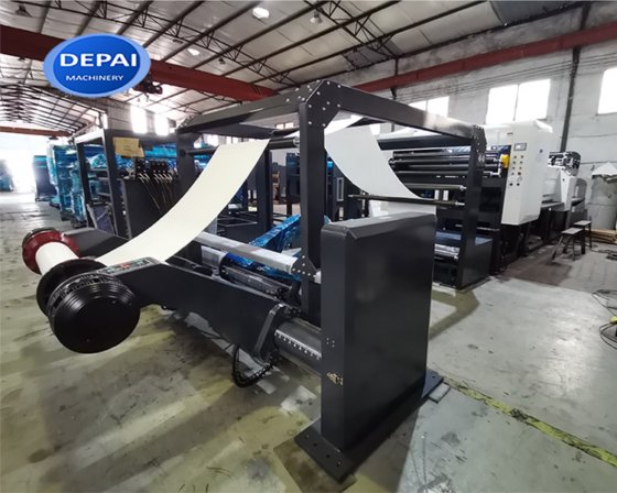Semi automatic a4 size reel paper cutting sheeting machine with low ...