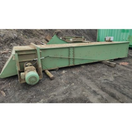 Trough chain conveyor with arch approx. 8 m #B16450 in Riesa, Germany