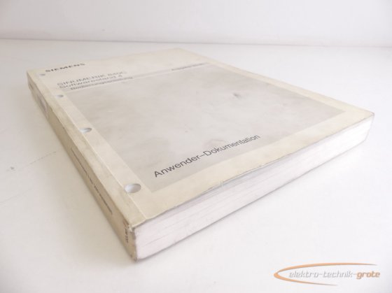 Siemens Sinumerik 840C software version 4 Operating instructions in ...