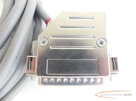 Connection cable PC modem socket, flange socket + plug, plug connector ...