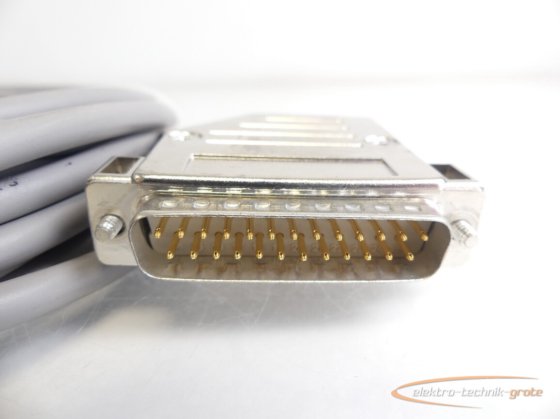 Connection cable PC modem socket, flange socket + plug, plug connector ...