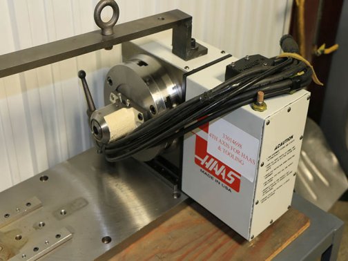 HAAS 4TH AXIS ROTARY TABLE W/TAILSTOCK in New City, NY, USA