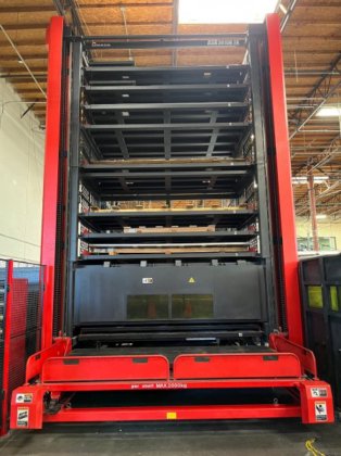 AMADA ASR3015NTK 10 SHELF AUTOMATED MATERIAL PROCESSING SYSTEM ...