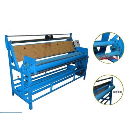 Automatic 1.5-2.4m Fabric Cloth Winding Machine Textile Rolling ...