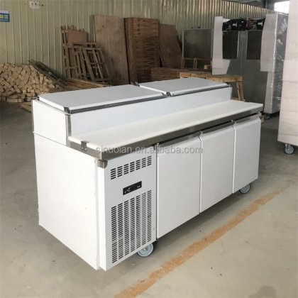 Sinuolan Subway Sandwich Prep Table Refrigerated Pizza Work Table ...