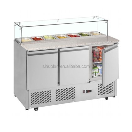Sinuolan Restaurant Saladette Buffet Subway Sandwich Salad Bar Fridge ...