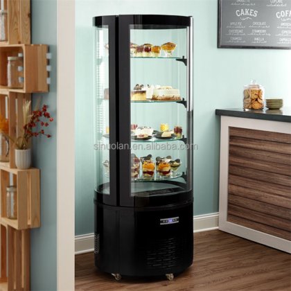 Sinuolan Commercial Small Glass Counter Upright Glass Bakery Display ...