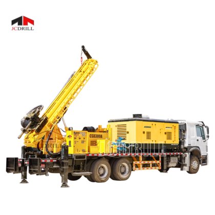 Truck mounted borehole water drilling rig machines with high efficient ...