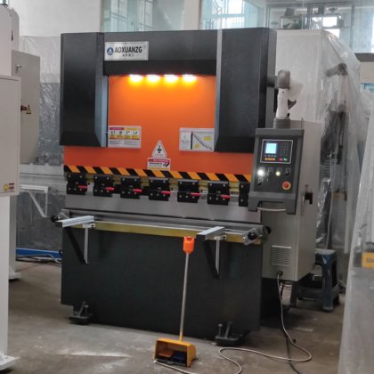 2023 small hydraulic press brake model WC67K-40T1600mm 2 axis with E21S ...