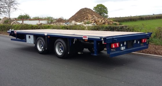 Drawbar Flatbed Trailers in Antrim, United Kingdom