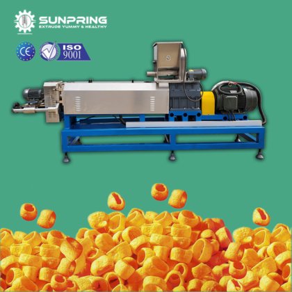 2022 Sunpring extrud machine food corn puff make machine snack extrude ...