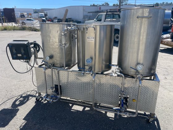1.5bbl Pilot Brew System in United States