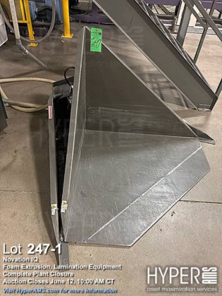 Box tipper, Model 29-950, Serial E601560076 in Lenexa, KS, USA