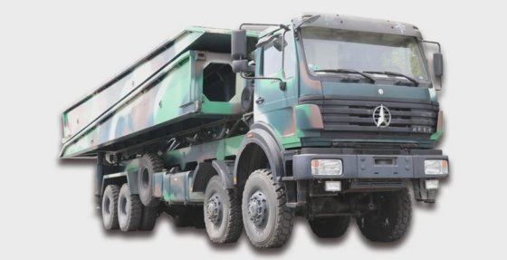 Bridging Vehicle in Shanghai, China