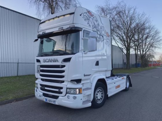 2017 Scania R580 V8 topline, opticruise retarder, 4 baloons, low km in ...