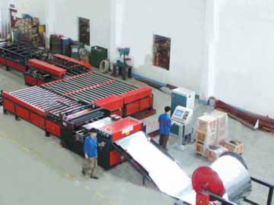 Automatic rectangular ducting production line aml-v in Almaty, Kazakhstan