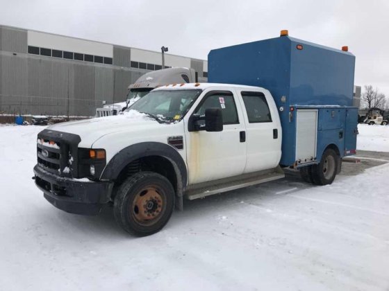 2010 FORD F550 SUPER DUTY 4x4 Service Truck, Heavy Duty Inverter in ...