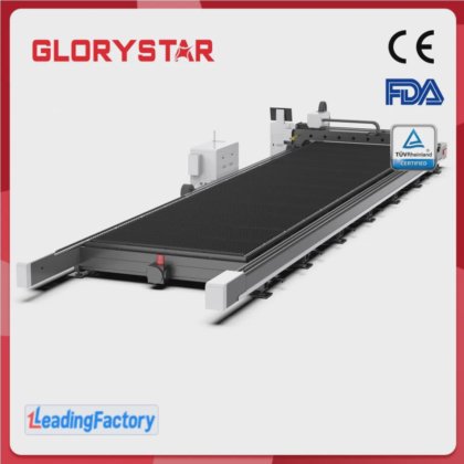 Glorystar Laser Open-Design Fiber Laser Machine for Heavy Plate Processing in Guangdong, China