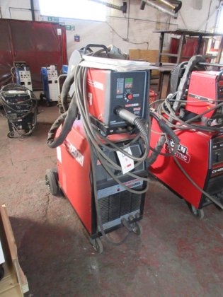 Cebora EVO 450 TS synergic Welder, S/No E26602, with Cebora wire feed ...