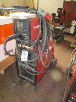 Cebora EVO 450 TS synergic Welder, S/No E26602, with Cebora wire feed ...
