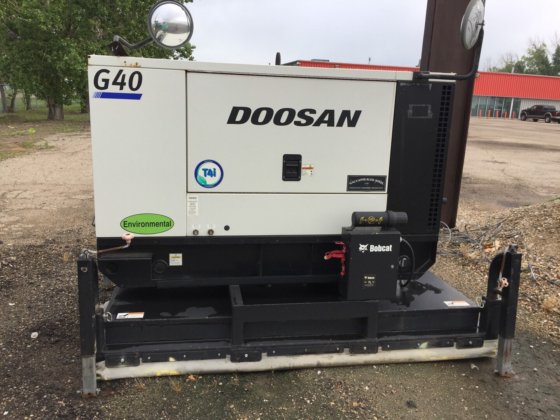 Doosan Construction G40 in Regina, Saskatchewan, Canada